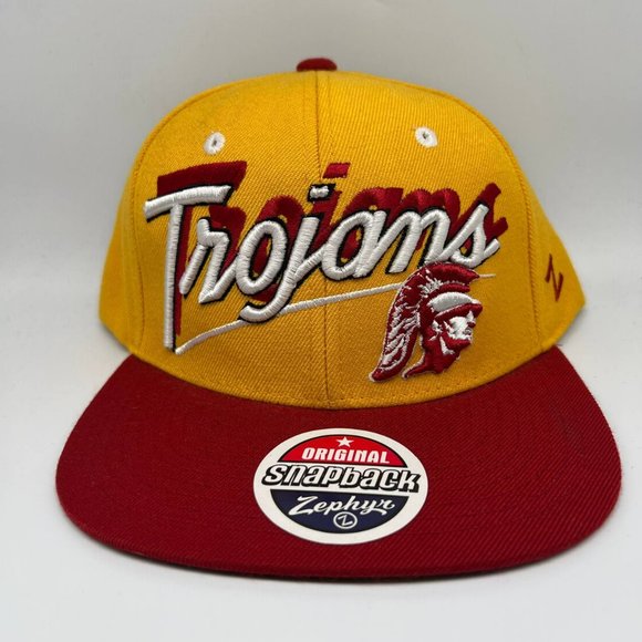 Zephyr | Accessories | Vintage Usc Trojans Ncaa Zephyr Hat Snapback Cap ...